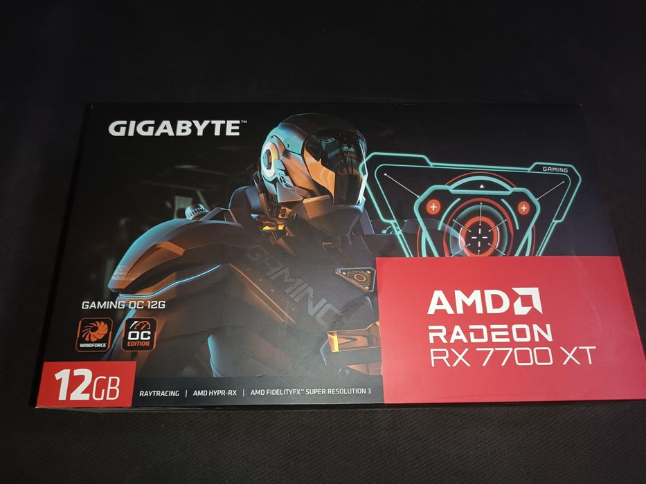 Відеокарта Gigabyte Radeon RX 7700 XT GAMING OC 12G (GV-R77XTGAMING OC ...