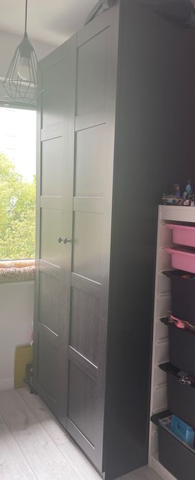 Szafa PAX ciemnobrąz Szczecin Krzekowo • OLX.pl