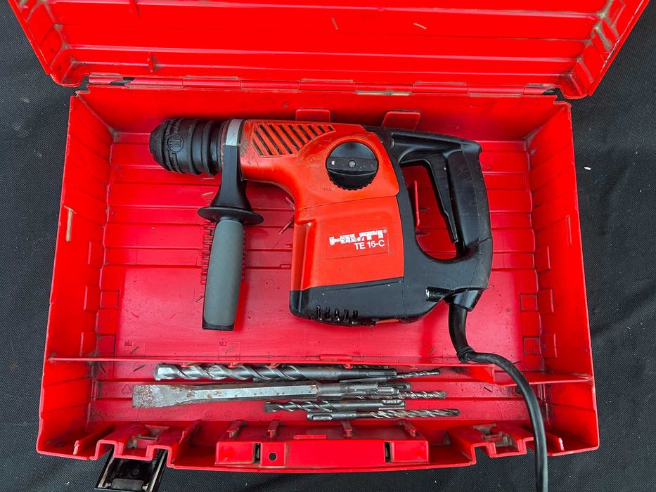 Młotowiertarka Hilti TE 16-C Zestaw Dłuta Gdańsk Wrzeszcz • OLX.pl
