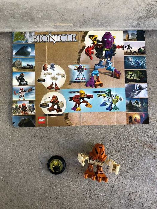 Bionicle Huki Tohunga 1388 Set 100% Complete (2001) Promocional RARO ...