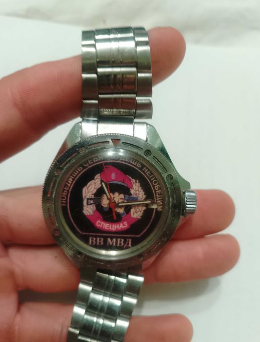 Советские Командирские часы Спецназ Витязь Краповый берет ВВ МВД: 2 000 ...