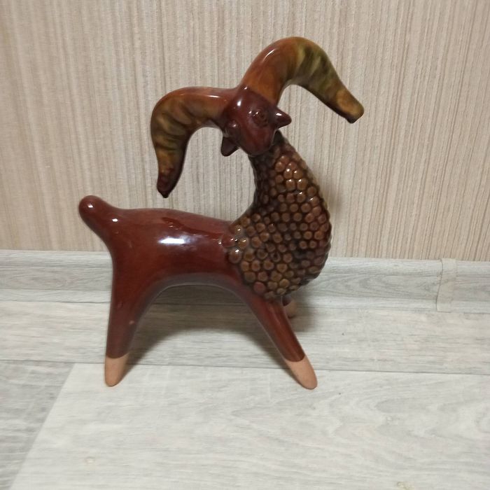 Статуэтка козел обливная керамика ссср 1 200 грн Предмети мистецтва Дніпро на Olx