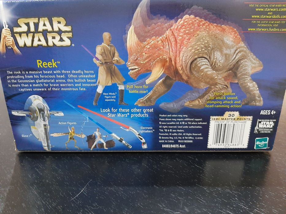 Star Wars - Reek (Ataque dos Clones) Raro Mafamude E Vilar Do Paraíso ...