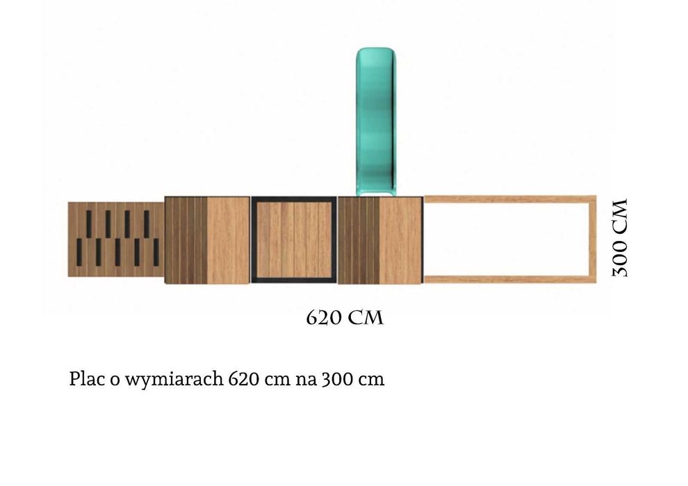 Modu-Box 5 + Drewniany Nowoczesny Modułowy Plac Zabaw huśtawka Ząbki ...