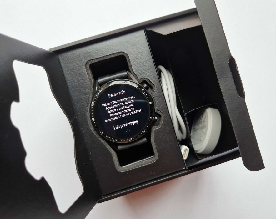 Zegarek sportowy Huawei Watch GT2 Sport (46mm, czarny, jak nowy ...