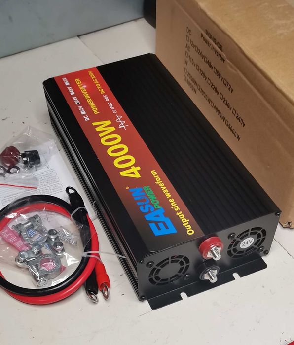 Inversor Onda Pura 24v ou 12v para 220v 4000w Viseu • OLX Portugal