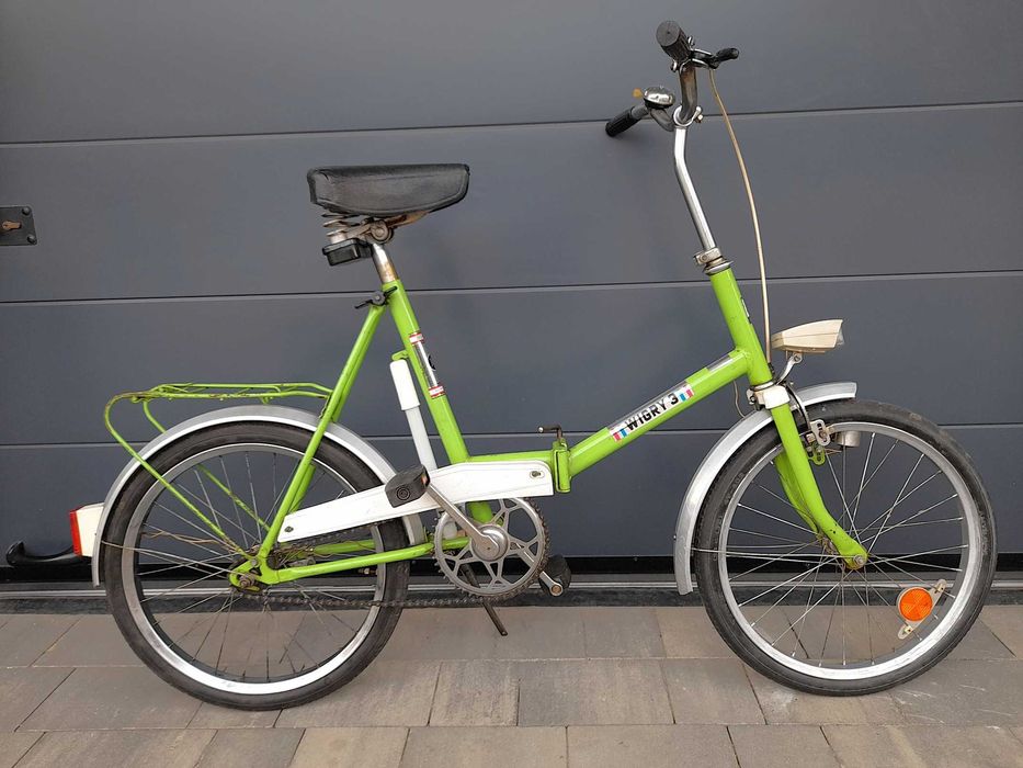 Rower Romet Wigry 3 składak sprawny Dokumenty PRL Bielsko unikat ...