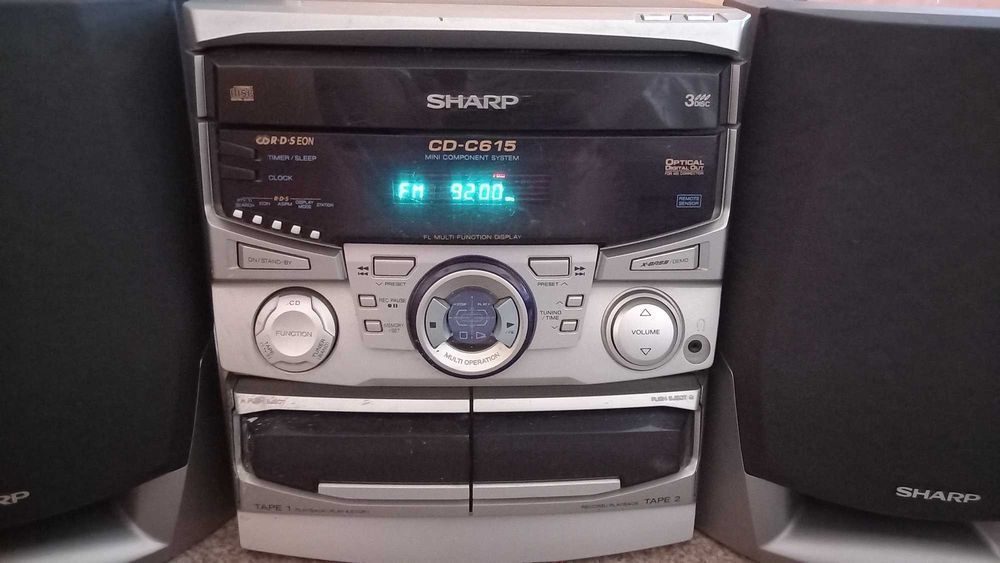 Wieża Sharp CD C 615 H Gdańsk Wrzeszcz • OLX.pl