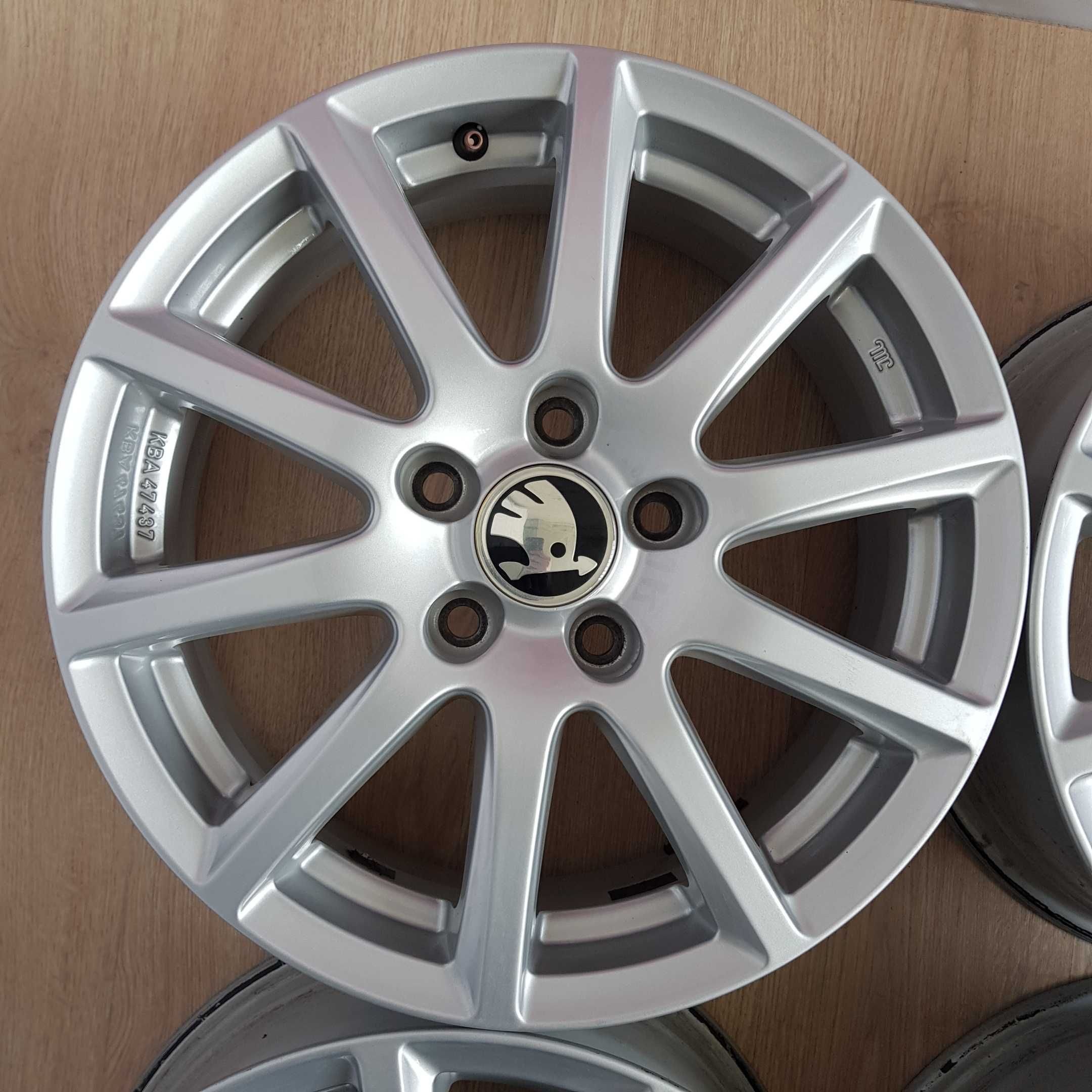 Диски Skoda R16 5x112 Octavia Superb Yeti VW Passat Golf Jetta Caddy: 2 ...