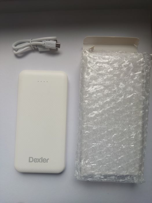 Power Bank Dexler 8000mAh повербанк портативний зарядний пристрій: 280 ...
