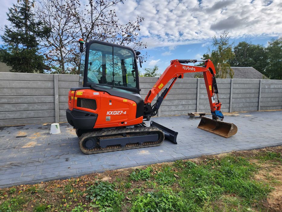 Kubota kx27 minikoparka mini koparka jcb bobcat yanmar takeuchi cat Sieradz • OLX.pl
