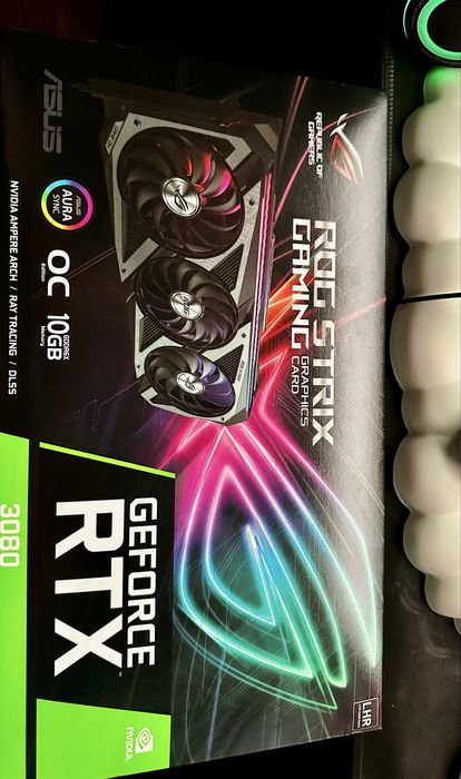 ASUS GeForce RTX 3080 ROG Strix OC LHR 10GB GDDR6X Warszawa Żoliborz • OLX.pl