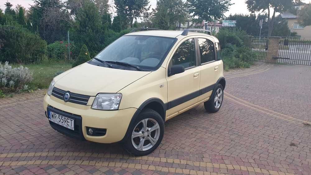 Panda diesel 1,3JTD napęd 4x4 nowe opony +koła zimowe, klimatyzacja ...