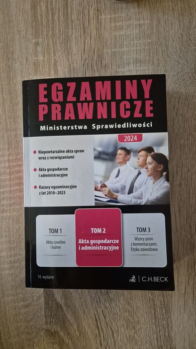 Egzaminy prawnicze 2024 tom 2, Czarna seria Beck Tychy • OLX.pl