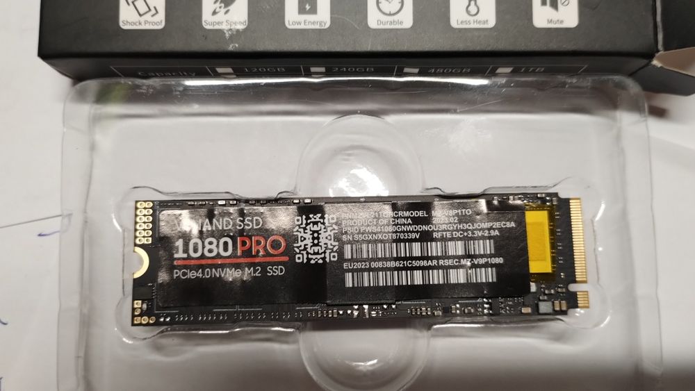 Dysk V-NAND SSD 1080 PRO PCle4.0NVME M.2 SSD szybki 4TB Piaski • OLX.pl