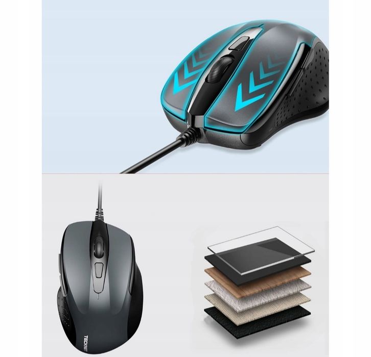 Mysz przewodowa TECKNET UM013 Piekary Śląskie • OLX.pl