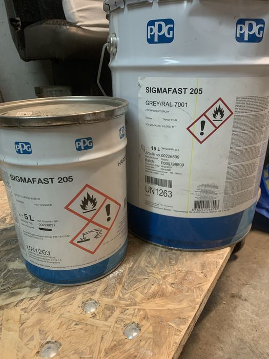 Sigmafast 205 20 L farba epoksydowa 7001 Książ Wielkopolski • OLX.pl