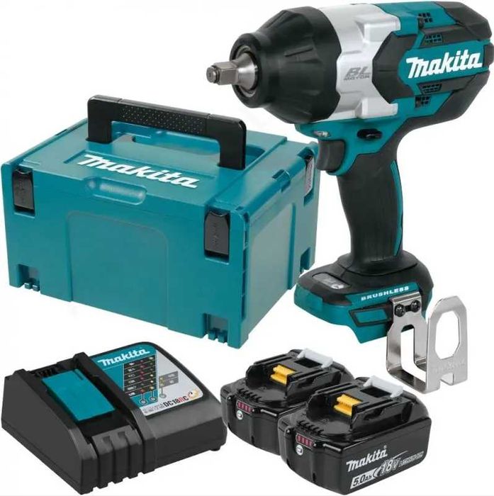 MAKITA DTW1002RTJ klucz udarowy 18V 2x bateria 5,0Ah DTW1002 Kielce ...