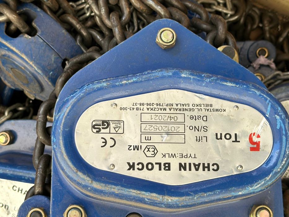 Wciągnik Łańcuchowy 5 TON, CHAIN BLOCK Legnica • OLX.pl