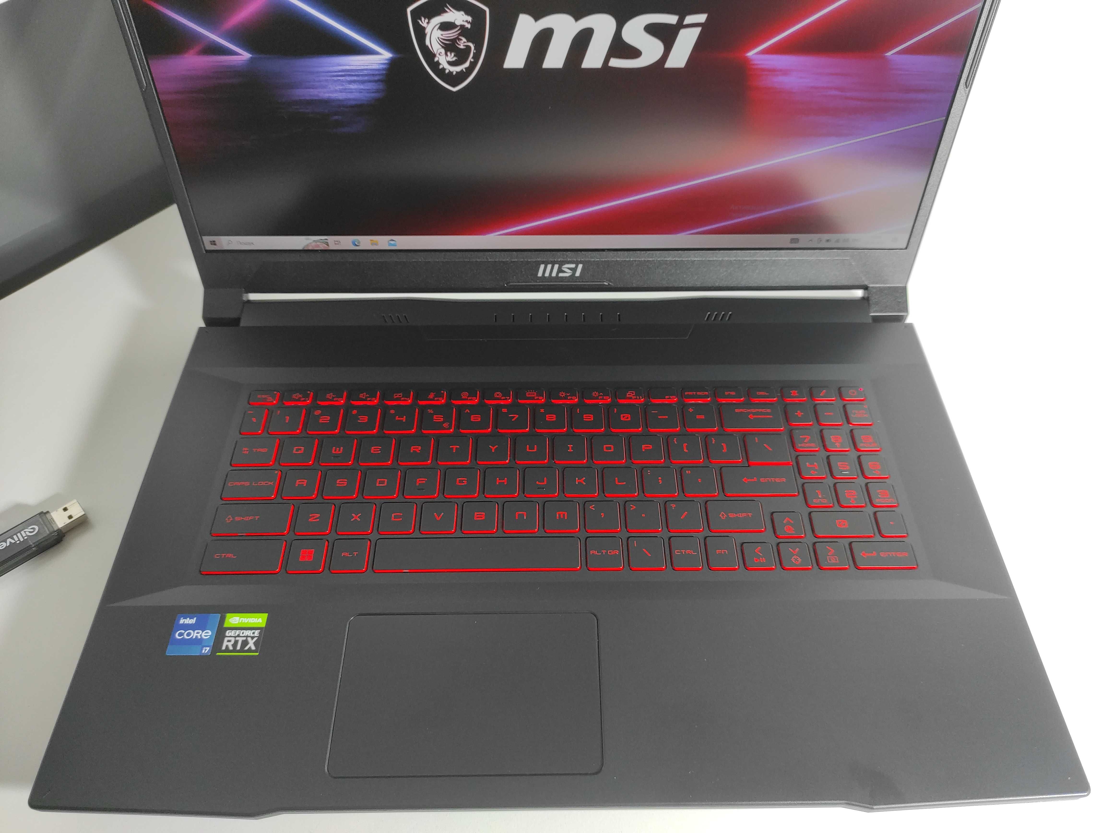 Ігровий ноутбук MSI GF76 RTX 3060 6GB Intel Core i7 10750H: 28 000 грн ...