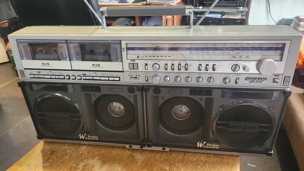 Sharp gf 777 radiomagnetofon Wołczyn • OLX.pl