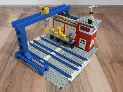 Lego 165-1 Cargo Station 4,5v train pociąg retro lego 1978r. Łódź ...