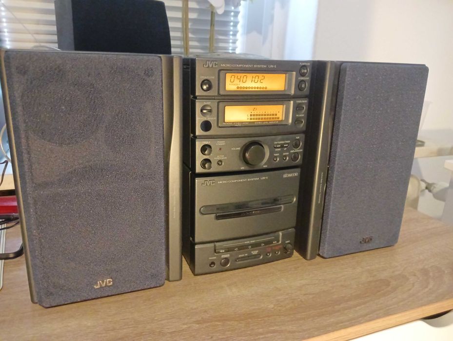 Mini Wieża jvc Japan Słupca • OLX.pl