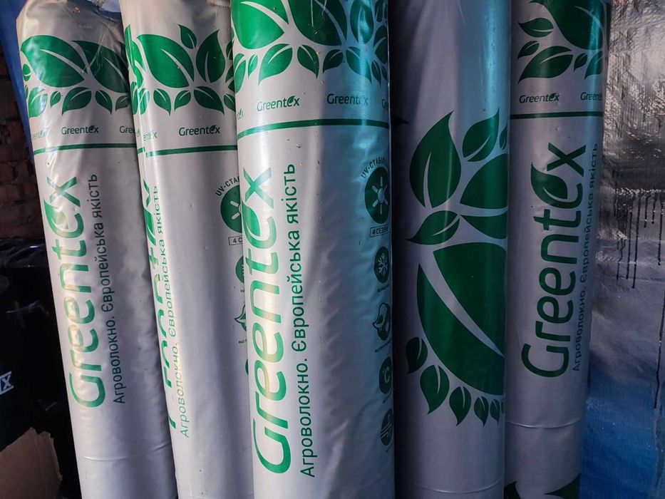 Агроволокно белое,чорное Greentex біле і чорне1.6;3,2;6,4;15.8x100м: 1 ...