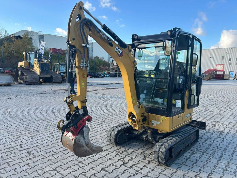 Minikoparka CAT 301.8 - 2021rok - 1117 godzin / Cat 301.8, 302.7, 303 ...