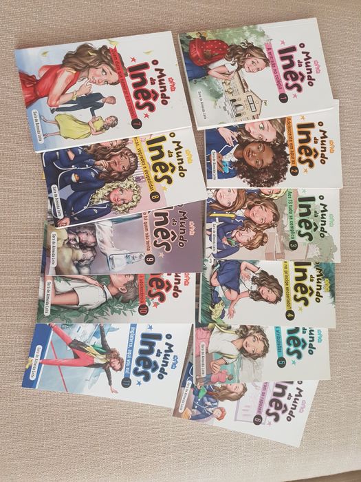 Coleção de livros "o Mundo da Inês" Alvalade • OLX Portugal