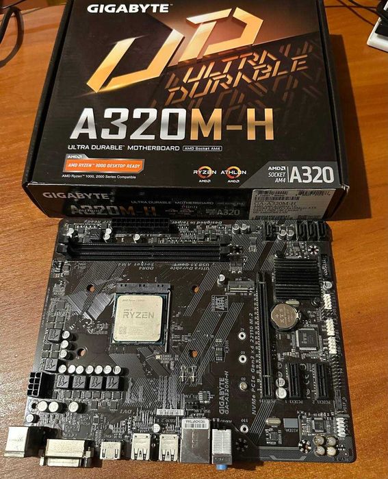 AMD Ryzen 3 3200G + GIGABYTE A320 M-H + 8 Оперативы.Комплектом.: 2 800 ...