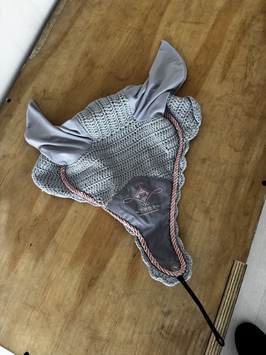 Nausznki dla konia Fera Equestrian Lamina grey/rose Zielona Góra • OLX.pl