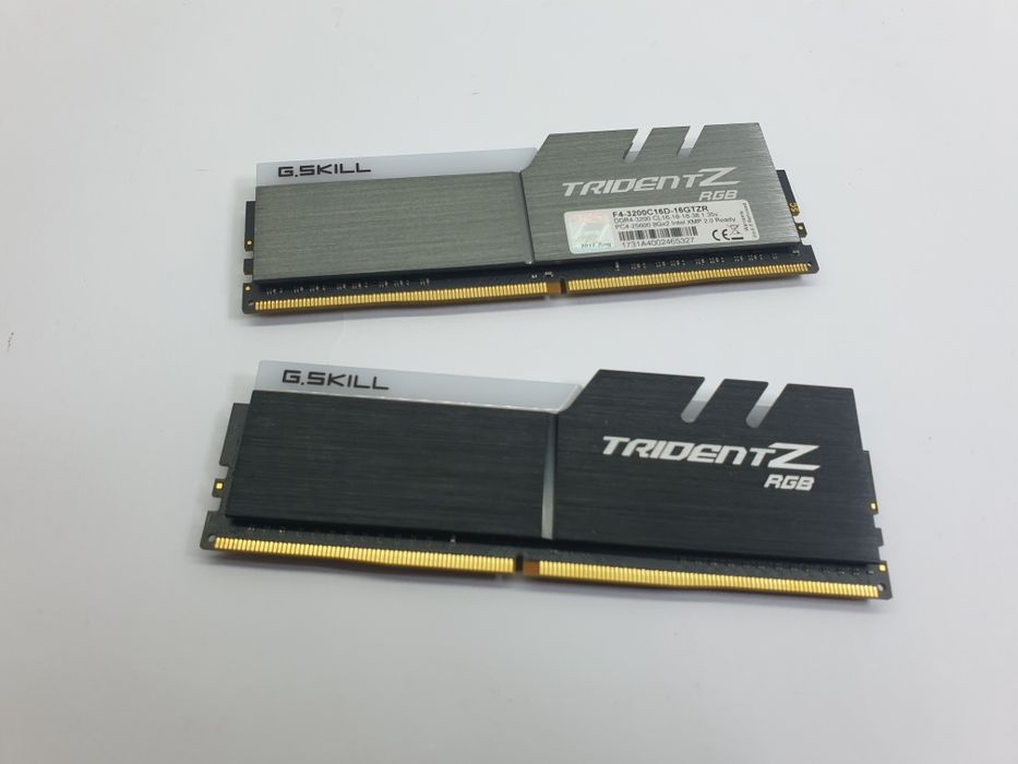 Ddr4 G Skill Tridentz Rgb 8gb 16gb 3200mhz ОЗУ ДДР4 оперативная память 999 грн Комплектуючі