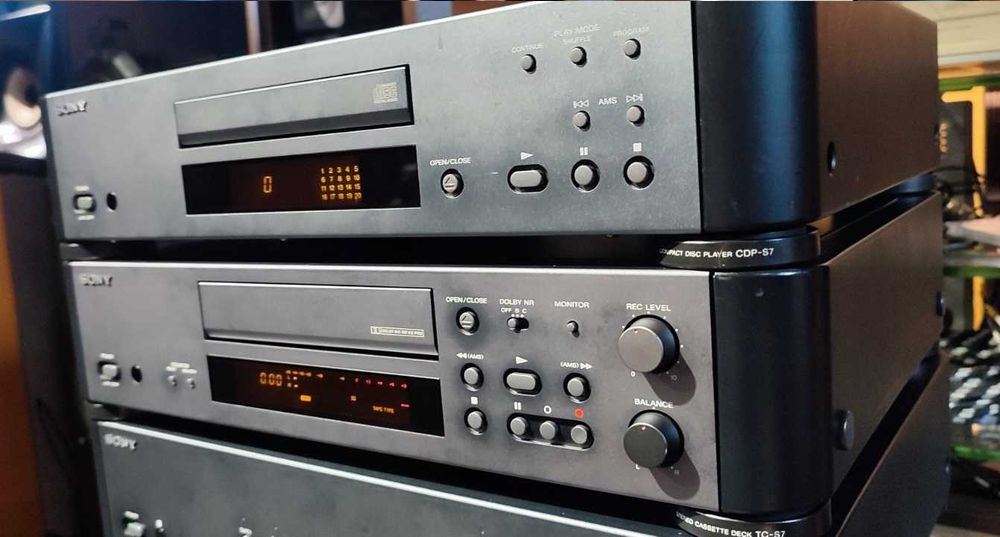 Стійка SONY TC-S7 SONY CDP-S7 SONY TA-S7 + wifi стрімер AirPlay, Sptf: 16 000 грн. - Музичні ...