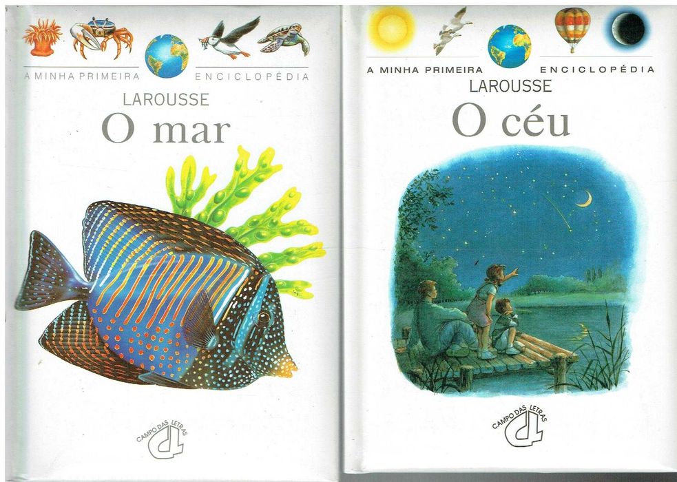 7905 A Minha Primeira Enciclopédia Larousse Campo das Letras Cidade Da Maia • OLX.pt