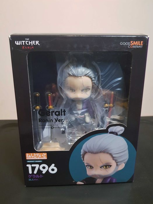 Wiedźmin Figurka The Witcher: Ronin Nendoroid - Geralt Warszawa ...