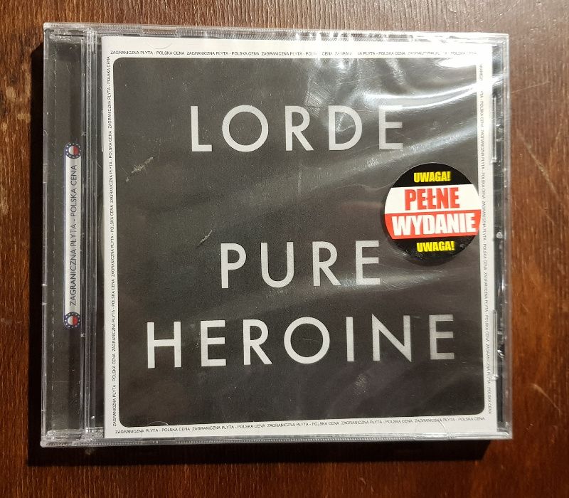 Lorde Pure Heroine Cd