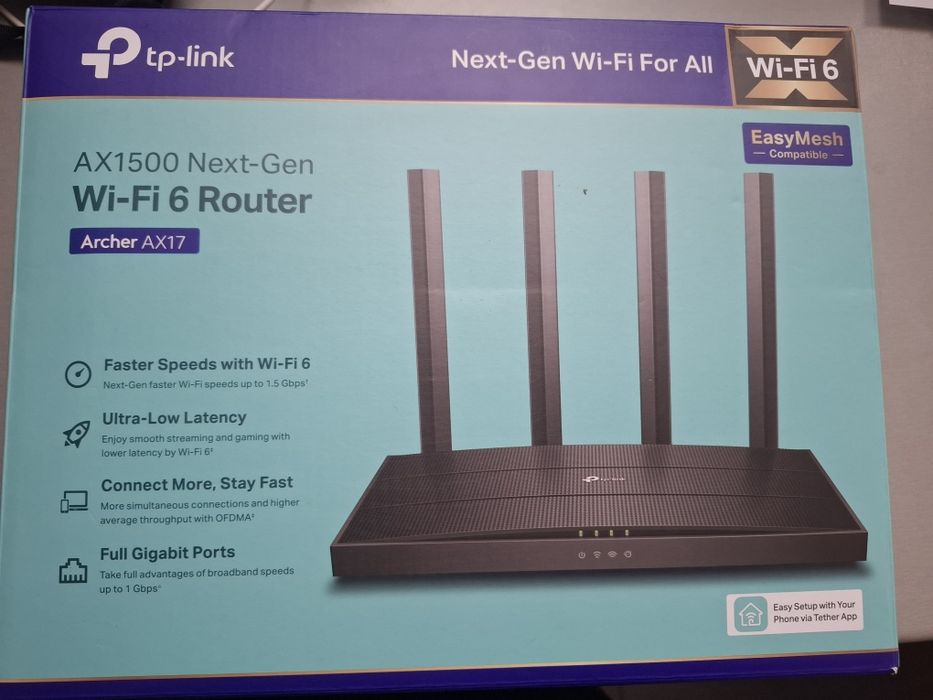 Router WiFi 6 ax1500 next gen Archer ax 17 Ostrołęka • OLX.pl