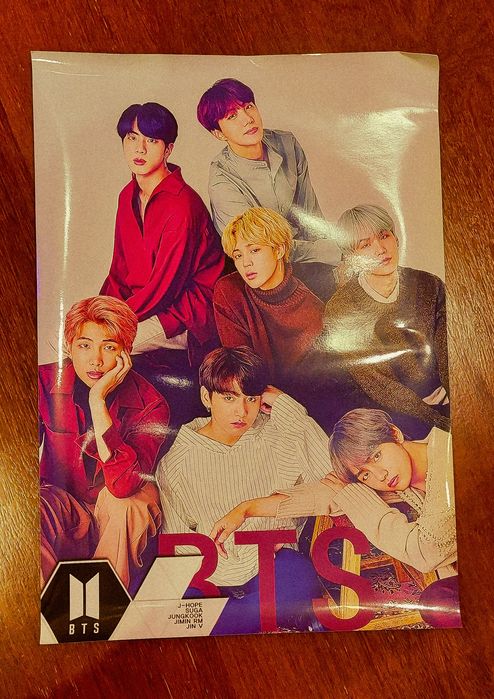 BTS - Group Poster Campanhã • OLX Portugal