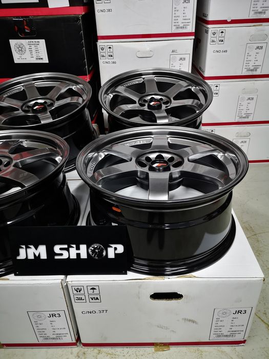 Felgi Japan Racing JR3 18" 8,5J 9,5J 10,5J 5x114,3 Hyper Black Cieszyn ...