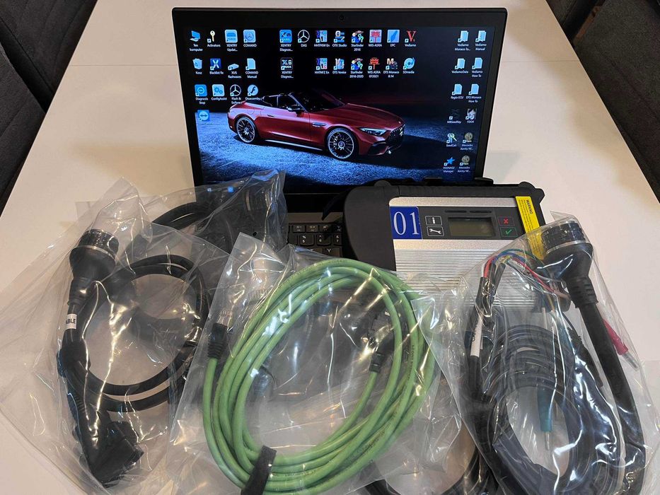 ZESTAW DIAGNOSTYCZNY Mercedes Xentry C4 DOiP Epc Wis Kompletny Gdynia ...