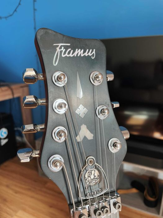 Framus Diablo Custom 7 guitarra elétrica (preço reduzido!) Cascais E ...