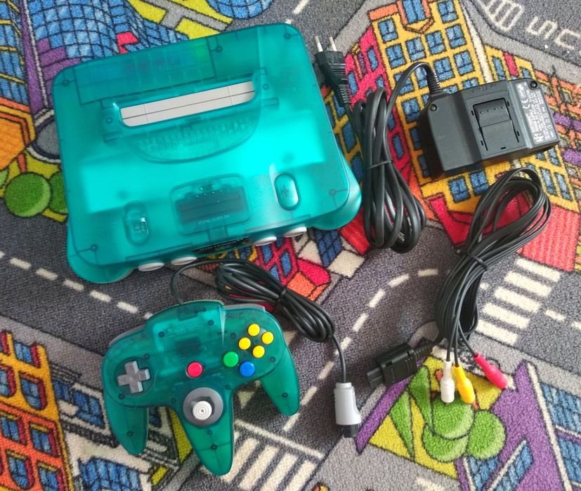 Nintendo 64 n64 pal crystal ice blue limited edition: 5 990 грн ...