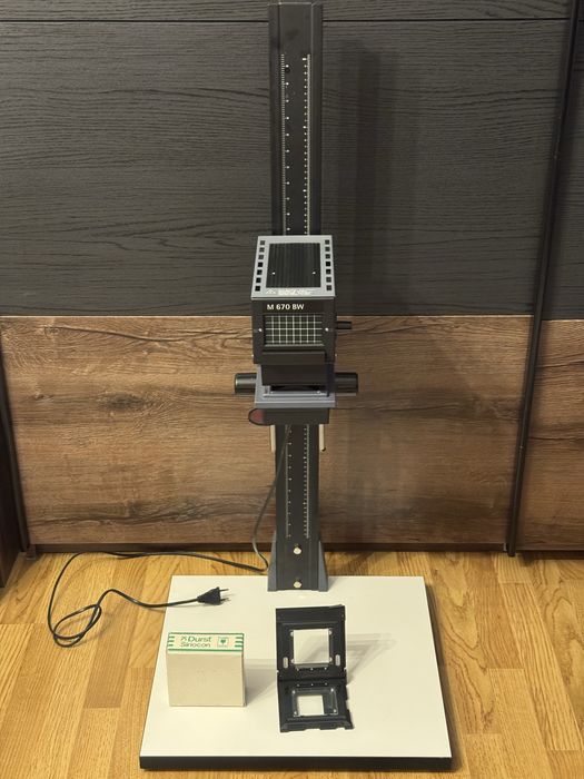 Powiększalnik Durst m670 35 6x6 z obiektywem 50mm Durst Komplet BW Mała ...