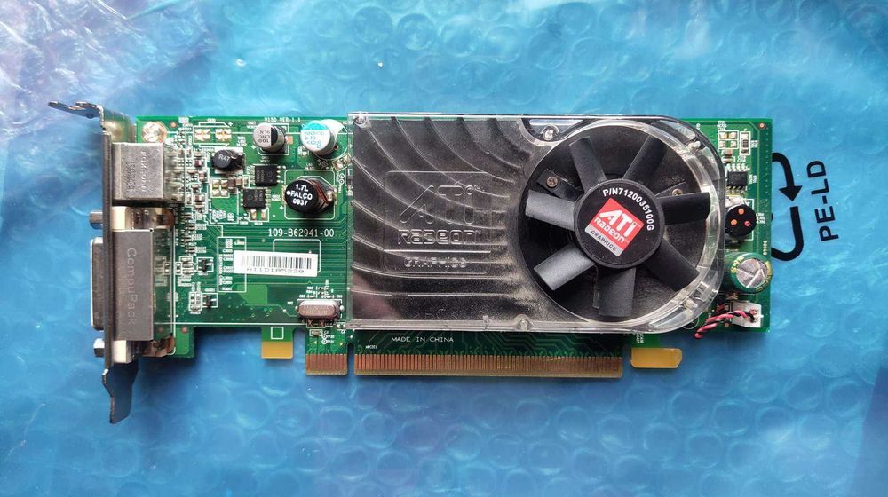 Видеокарта низкопрофильная ATI Radeon HD 3450 (ATI-102-B62902(B)): 250 ...