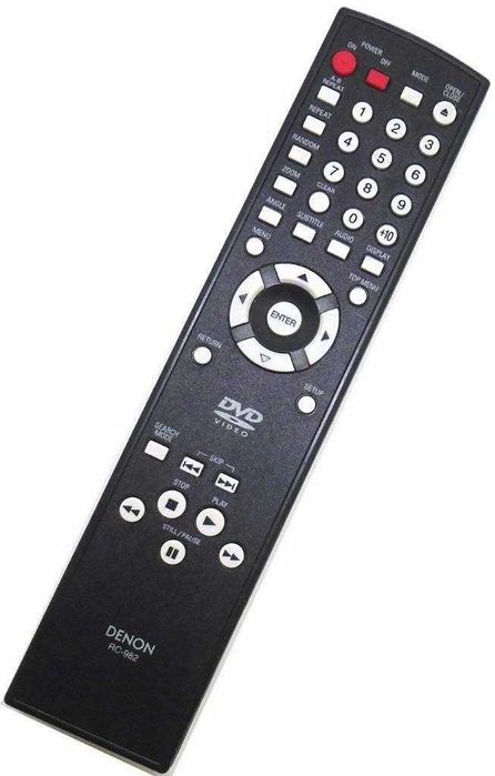 Telecomando Genuíno Denon RC-982 - DVD-1910 DVD-1710 DVD-755 DVD-555 ...