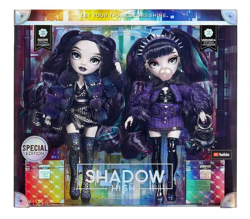 Rainbow High Shadow High Lalki Naomi & Veronica Storm Dollskill ...