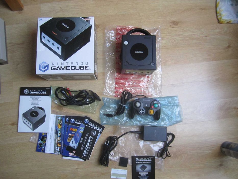 Konsola Nintendo Gamecube BOX Komplet Ładny stan Instrukcje Karta ...