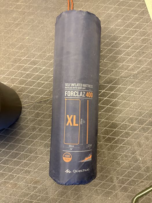 Quechua Samopompująca Karimata Forclaz 400 XL Niebieska Gdańsk Aniołki ...