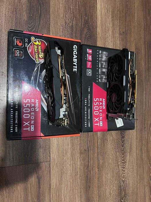 Gigabyte RX5500XT 8GB MSI Mech RX 5500XT: 3 250 грн. - Комплектуючі та аксесуари Берегове на Olx